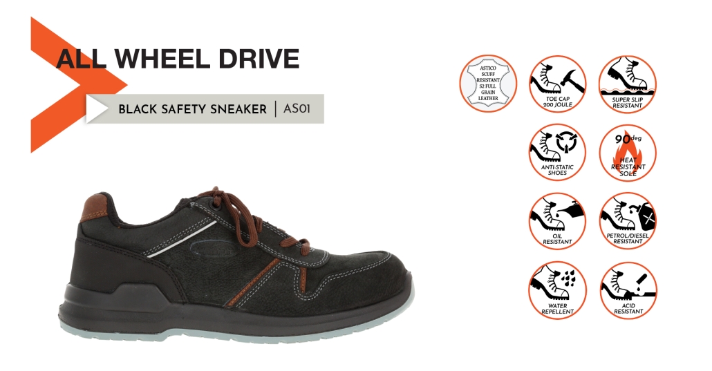 All Wheel Drive - ProFit Footwear - PPE Safety Shoes