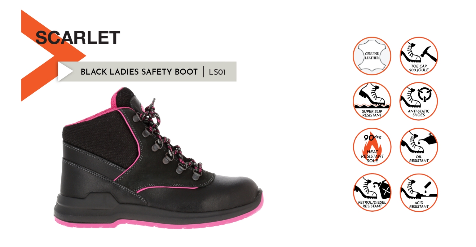 Scarlet - ProFit Footwear - PPE Safety Shoes