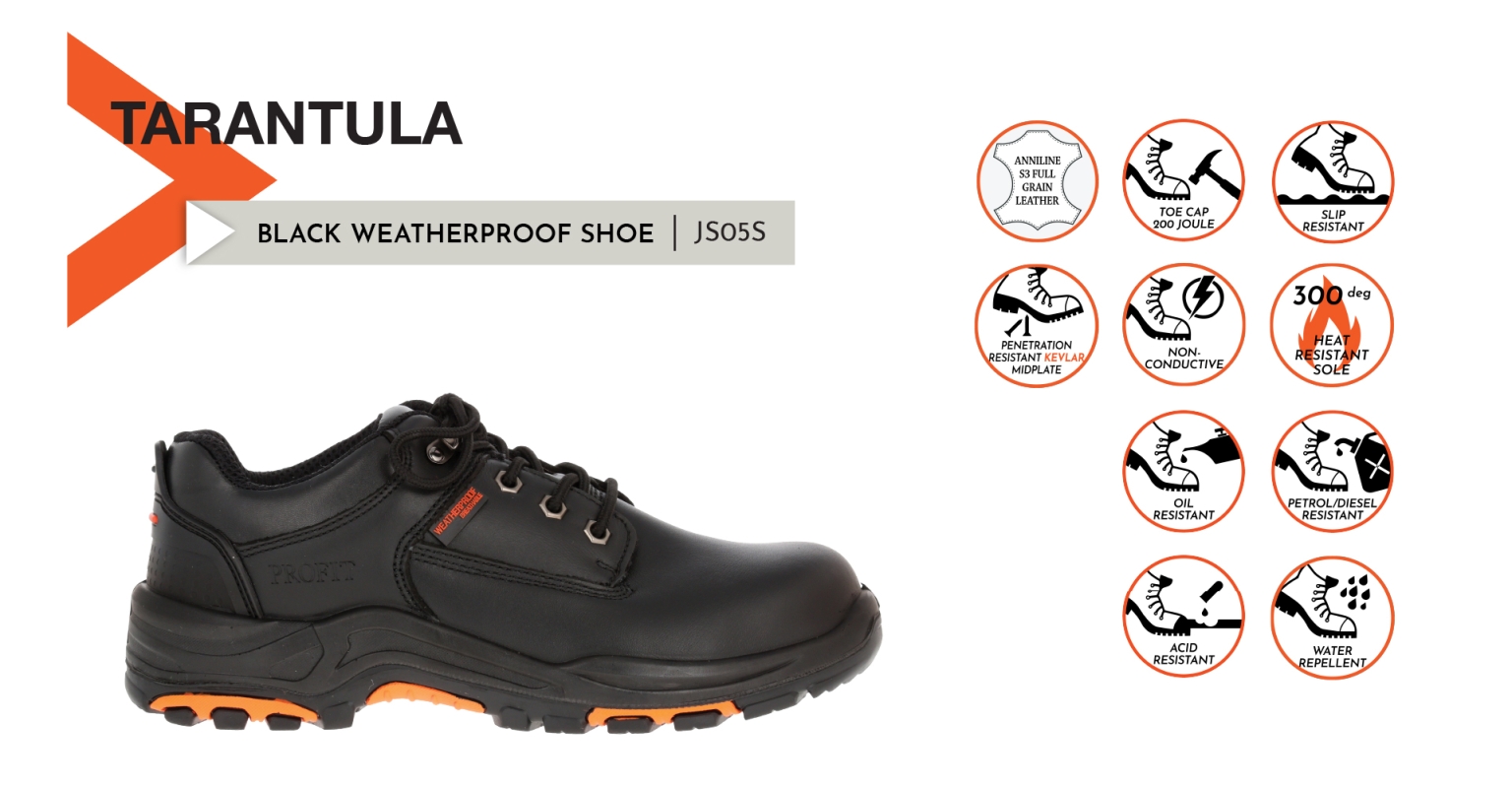 Tarantula (Shoe) - ProFit Footwear - PPE Safety Shoes