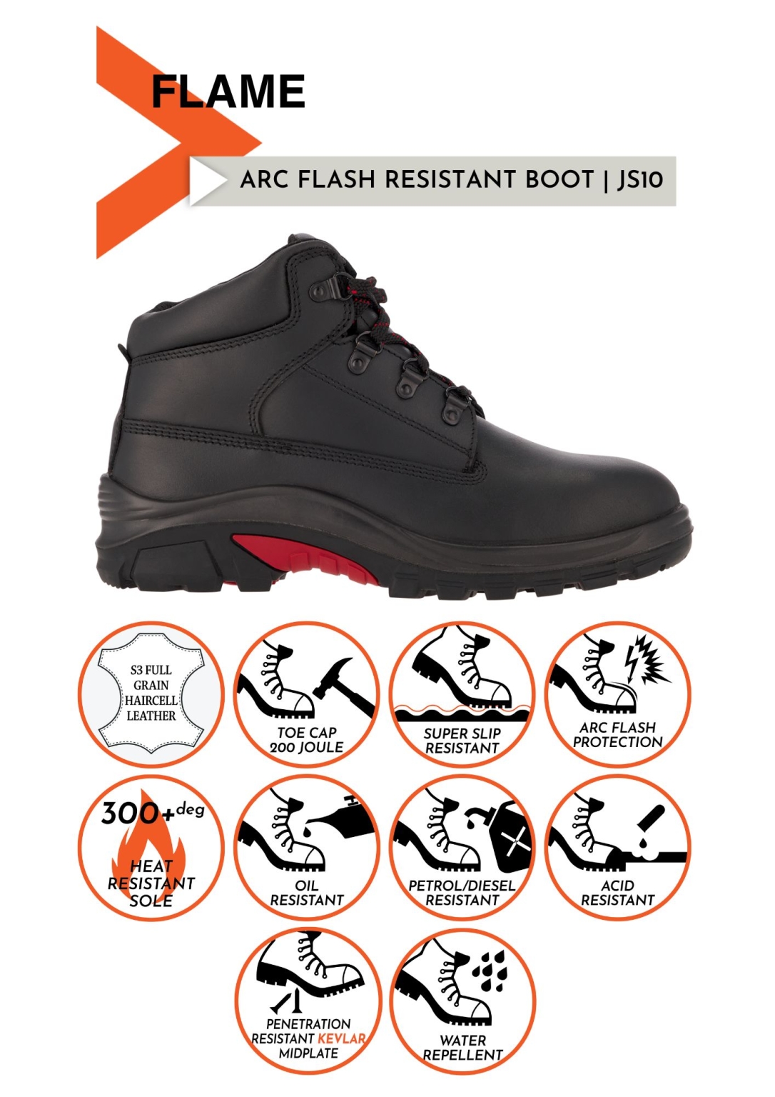 Flame - ProFit Footwear - PPE Safety Shoes