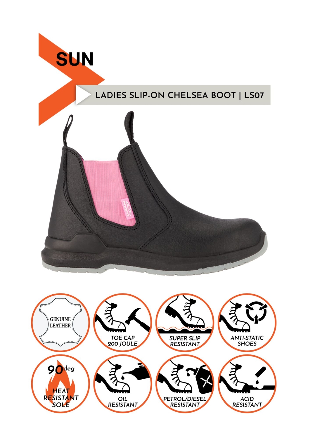 Sun - ProFit Footwear - PPE Safety Shoes