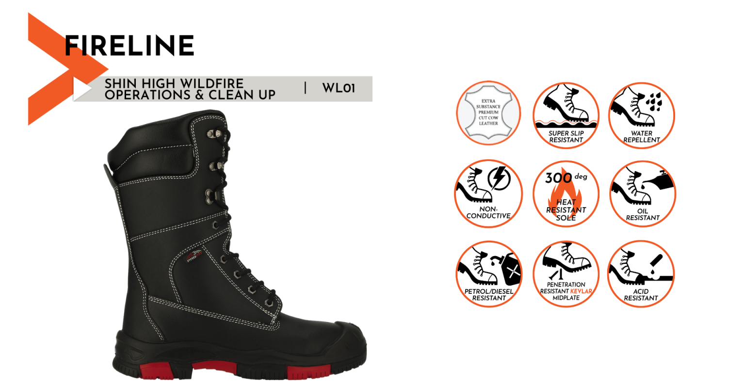 FIRELINE - ProFit Footwear - PPE Safety Shoes